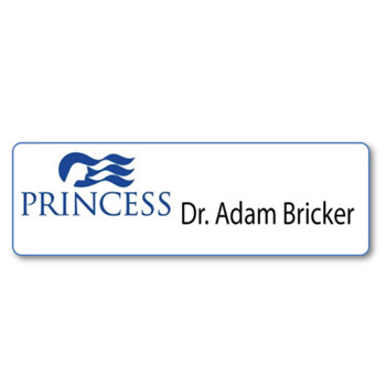 Halloween Costume accessories, button and badge for Dr Adam Bricker of ...
