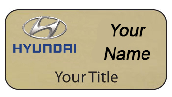 Hyundai Name Badges / Name Tags