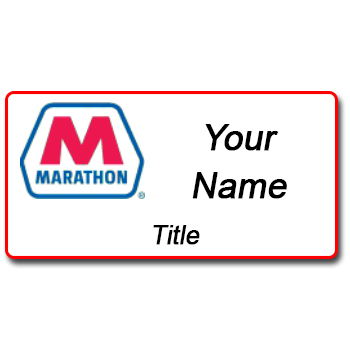 Marathon Name Badges / Name Tags