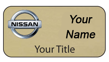 Nissan Name Badges / Name Tags