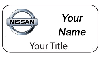 Nissan Name Badges / Name Tags