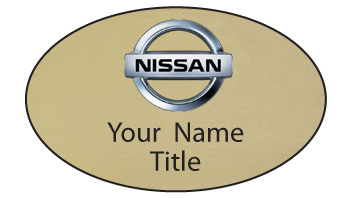 Nissan Name Badges / Name Tags