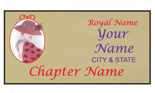 Red Hat Name Badge 108