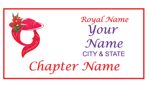 Red Hat Name Badge 13