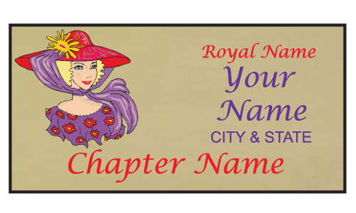 Red Hat Name Badge 41