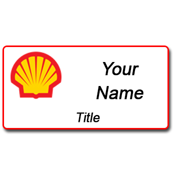 Shell Oil Name Badges / Name Tags