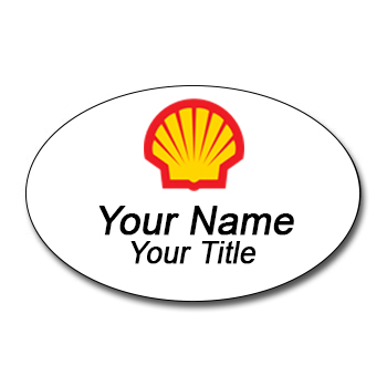 Shell Oil Name Badges / Name Tags