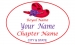Custom Red Hat Name Badge 31