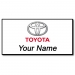 Toyota Name Badges / Name Tags for Dealer Employees