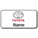 Toyota Name Badges / Name Tags for Dealer Employees