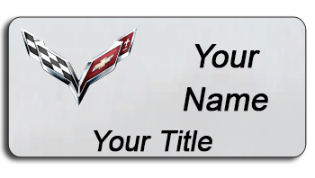 Chevrolet Corvette / Vette Name Badges / Name Tags for car club members ...
