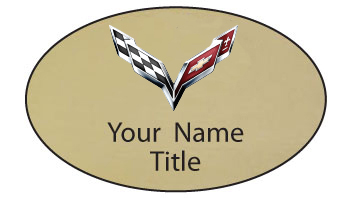 Chevrolet Corvette / Vette Name Badges / Name Tags for car club members ...